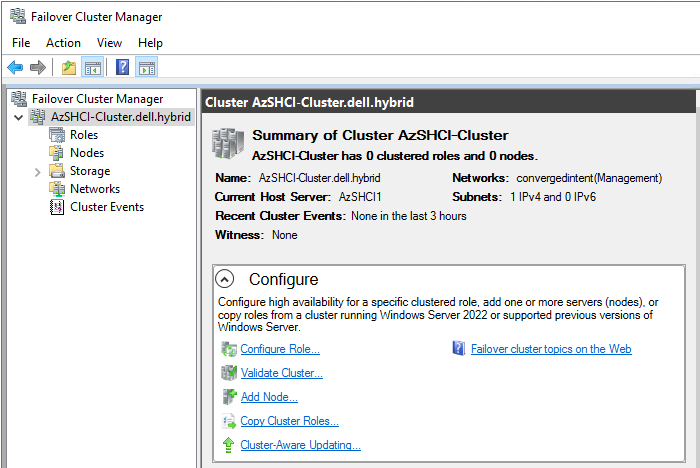 Azure Stack Hci Part Iv Scale Out Azure Stack Hci Single Node Cluster This Is My Demo